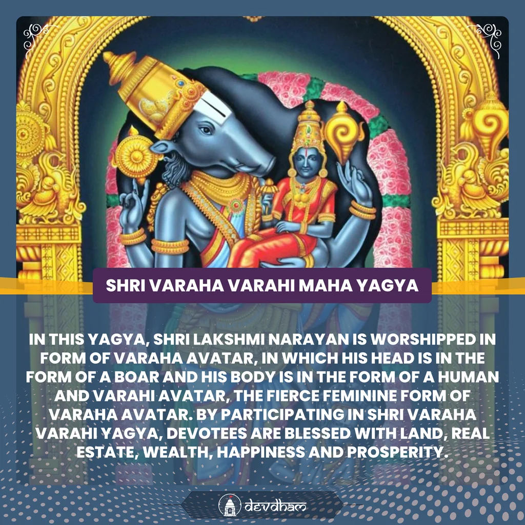 Varaha Jayanti Special : Varaha Varahi Maha Yagya for Wealth, Land ...