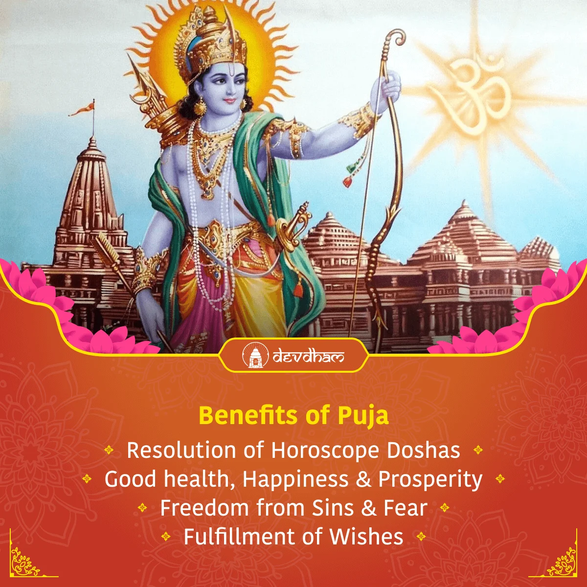 Sarva Raksha Shri Ram Maha Puja and Sunderkand Path | DevDham ...