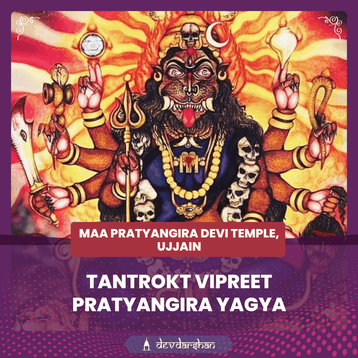 Tantrokt Vipreet Pratyangira Siddha Mahayagya