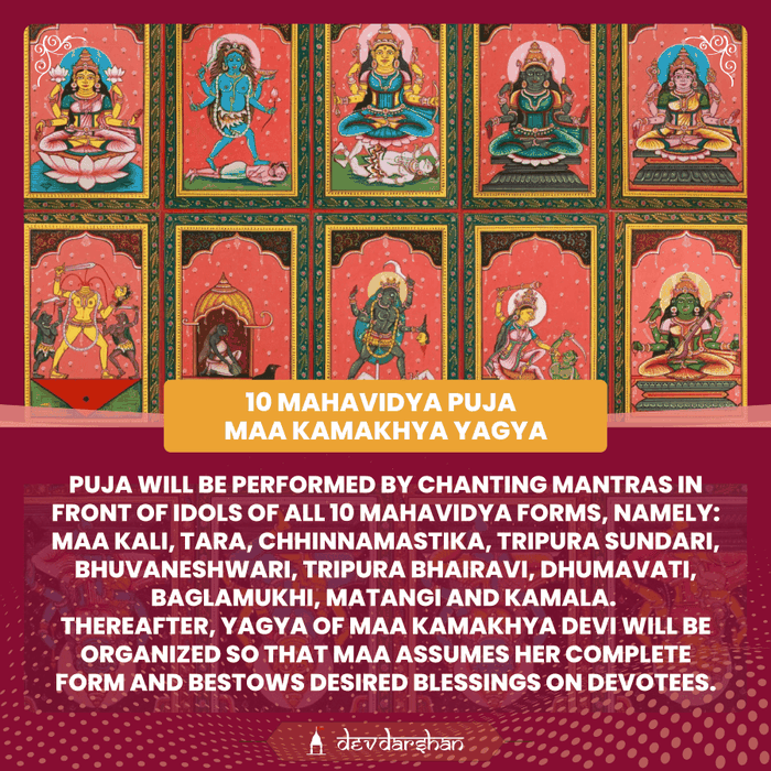 10 Mahavidya Puja and Maa Kamakhya Yagya For Material Gain and ...